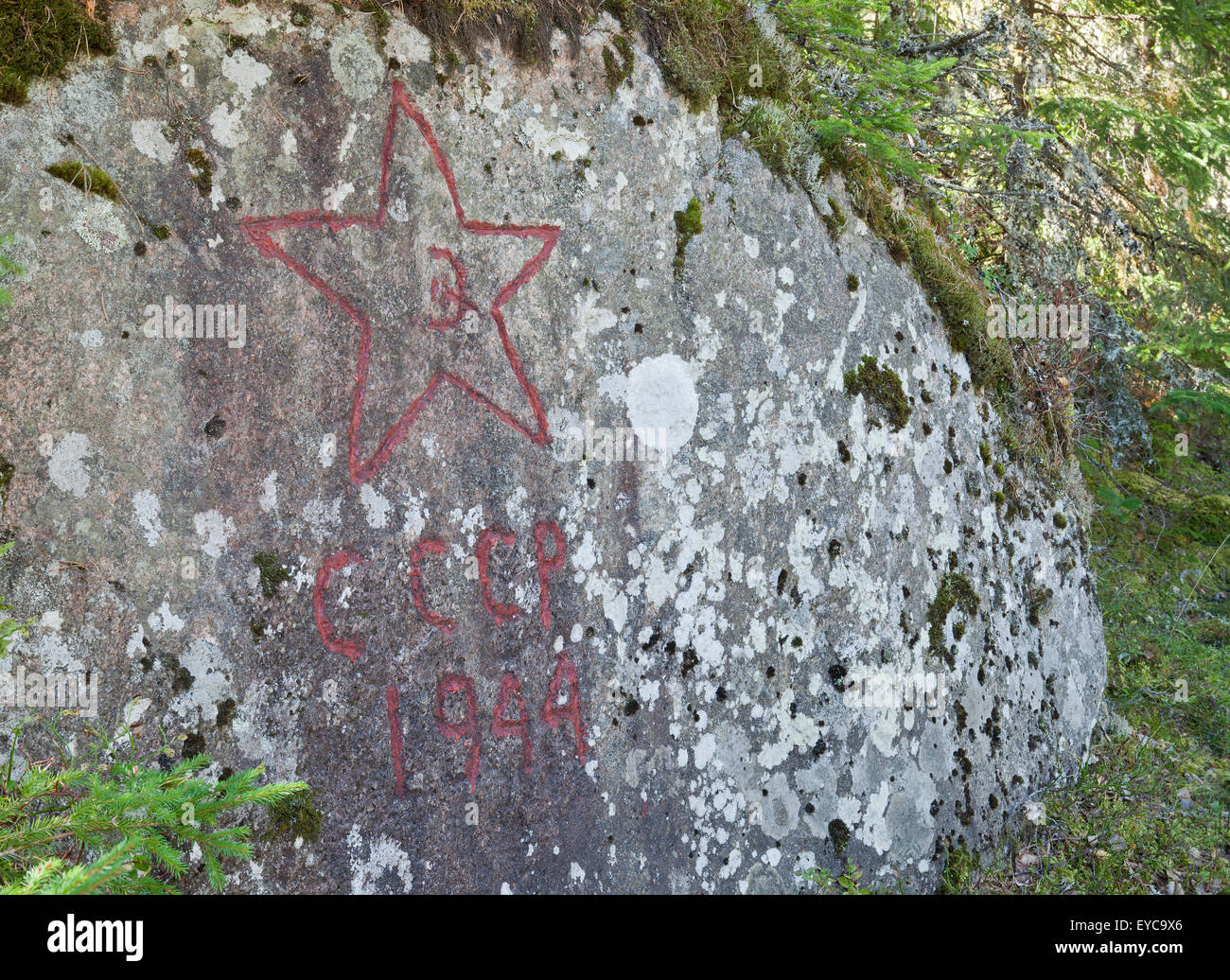 The Russian Stone. A landmark, memorial of Russian prisoners of war who ...