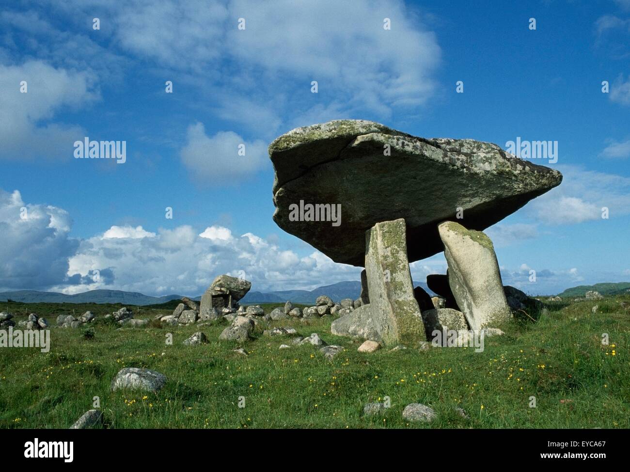 Kilclooney, Co Donegal, Ireland; Dolmen Stock Photo - Alamy