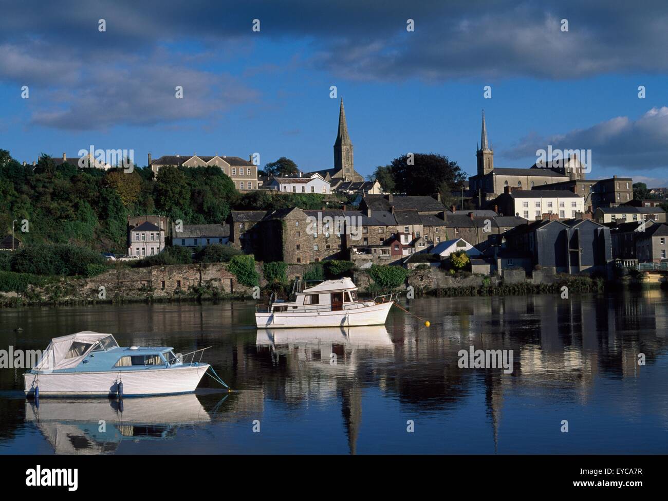 Co Wexford, Ireland; Boats On The River Barrow Stock Photo - Alamy