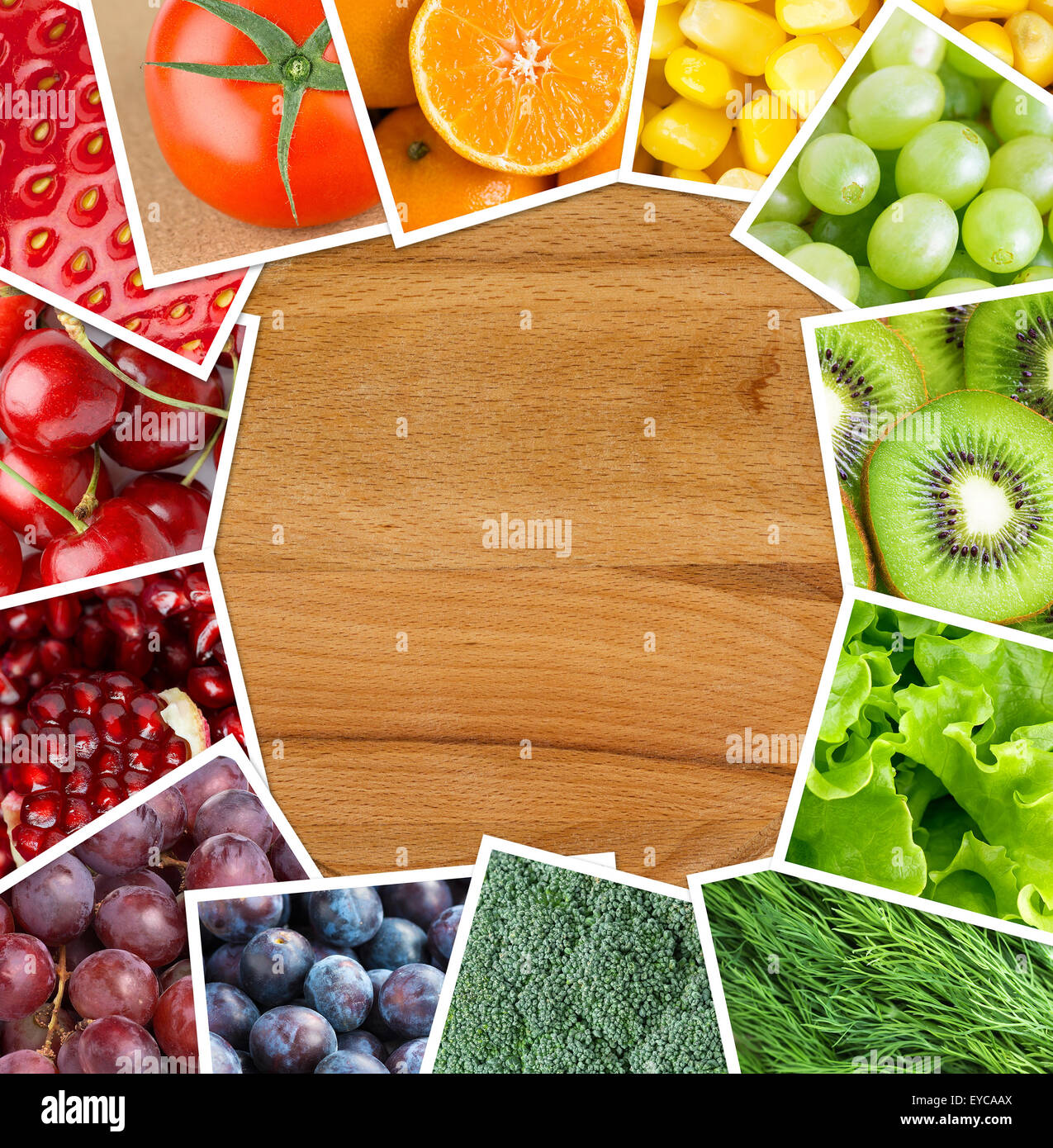 Fresh fruits and vegetables. Food concept Stock Photo - Alamy