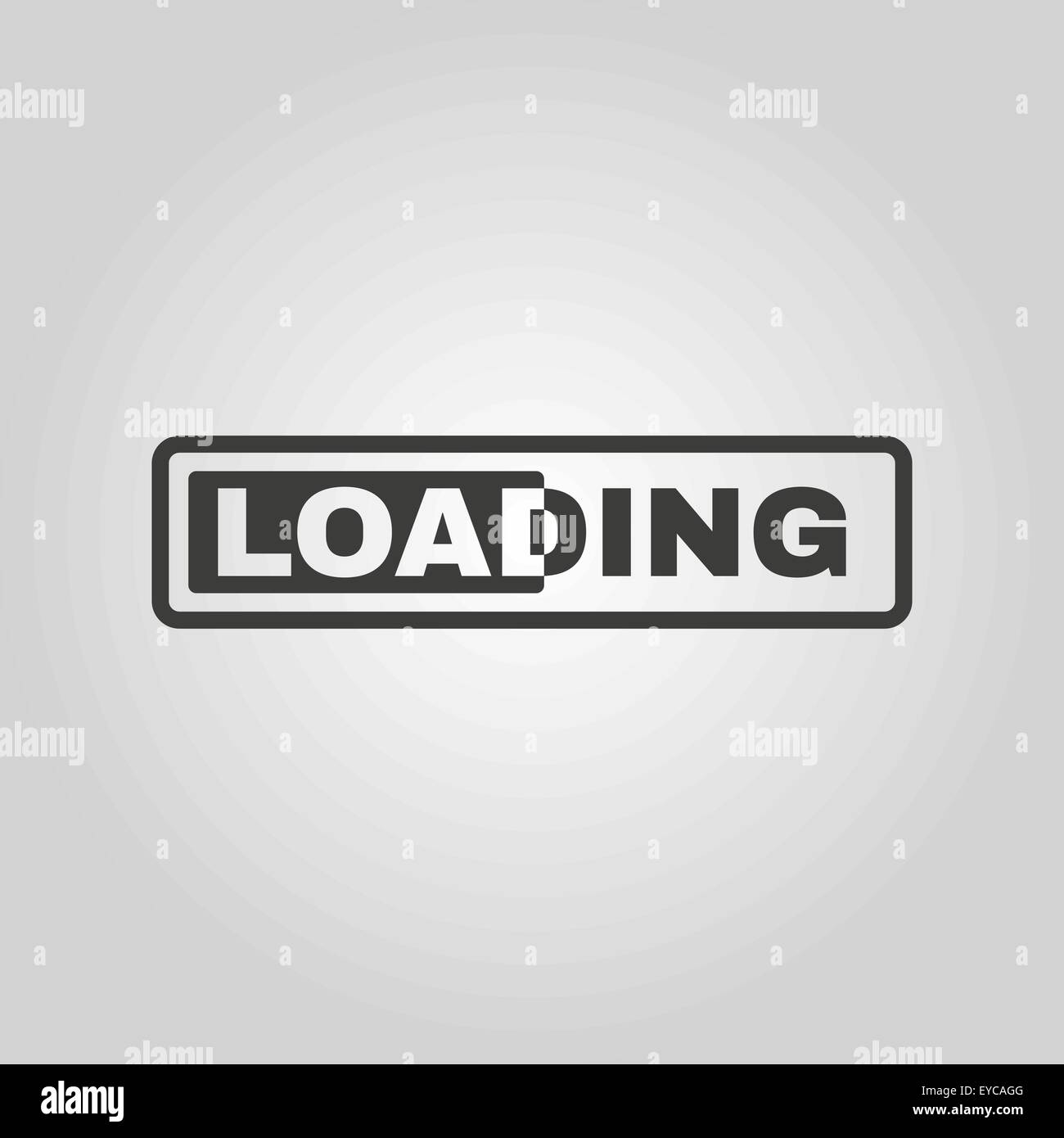 Loading icon preloader symbol hi-res stock photography and images - Alamy