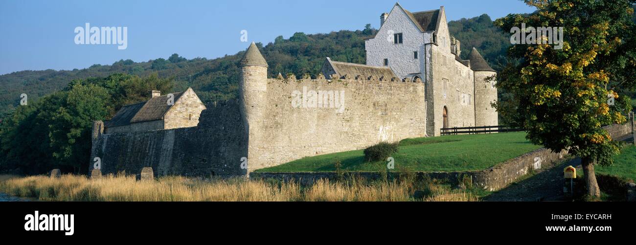 Parkes Castle,Co Sligo,Ireland;Panoramic View Of Parkes Castle Stock ...
