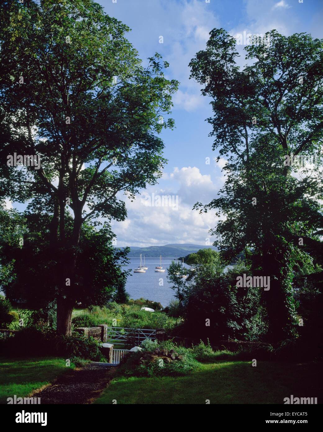 Mountshannon,Co Clare,Ireland;View Of Lough Derg Stock Photo - Alamy
