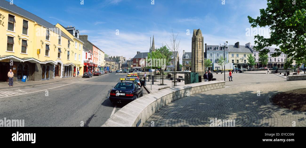 The Diamond, Donegal Town, Co Donegal, Ireland Ireland Stock Photo - Alamy