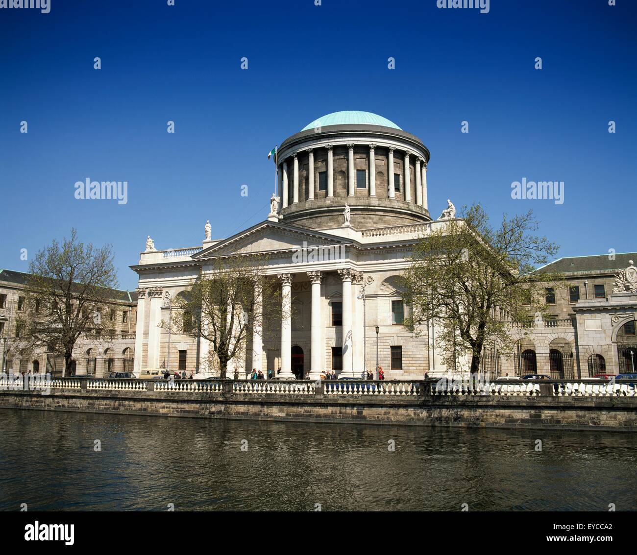 Dublin, The Four Courts Stock Photo - Alamy
