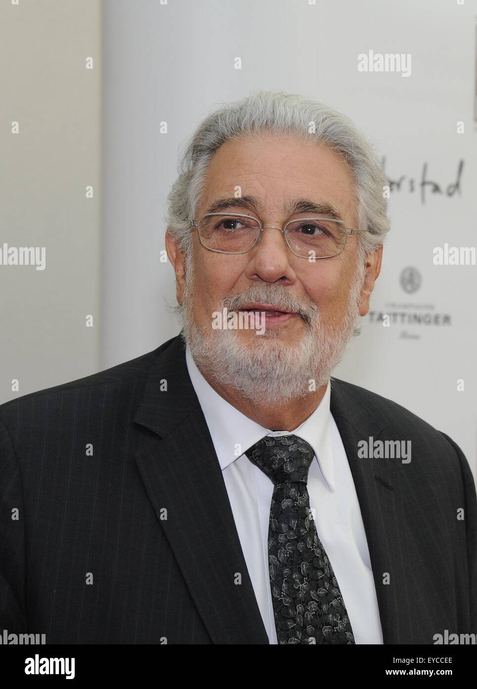 Munich, Germany. 26th July, 2015. Spanish tenor singer Placido Domingo ...