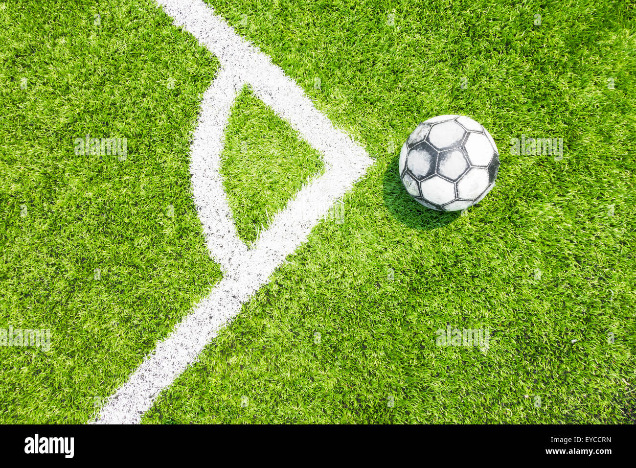 Sport Field With Artificial Turf for playing soccer or futsal Stock ...