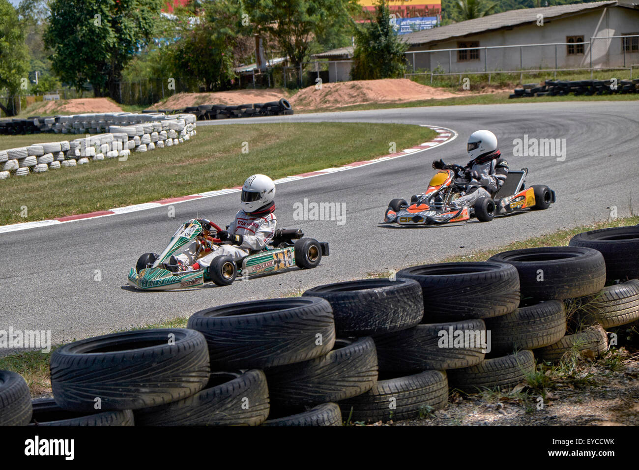 Go kart track hi-res stock photography and images - Alamy