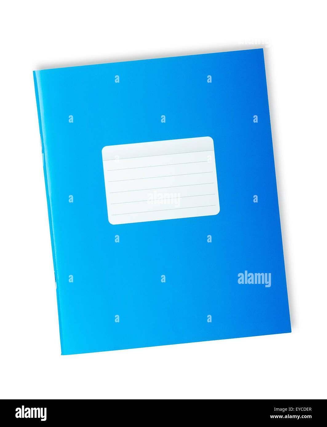 Notebook on white background Stock Photo - Alamy