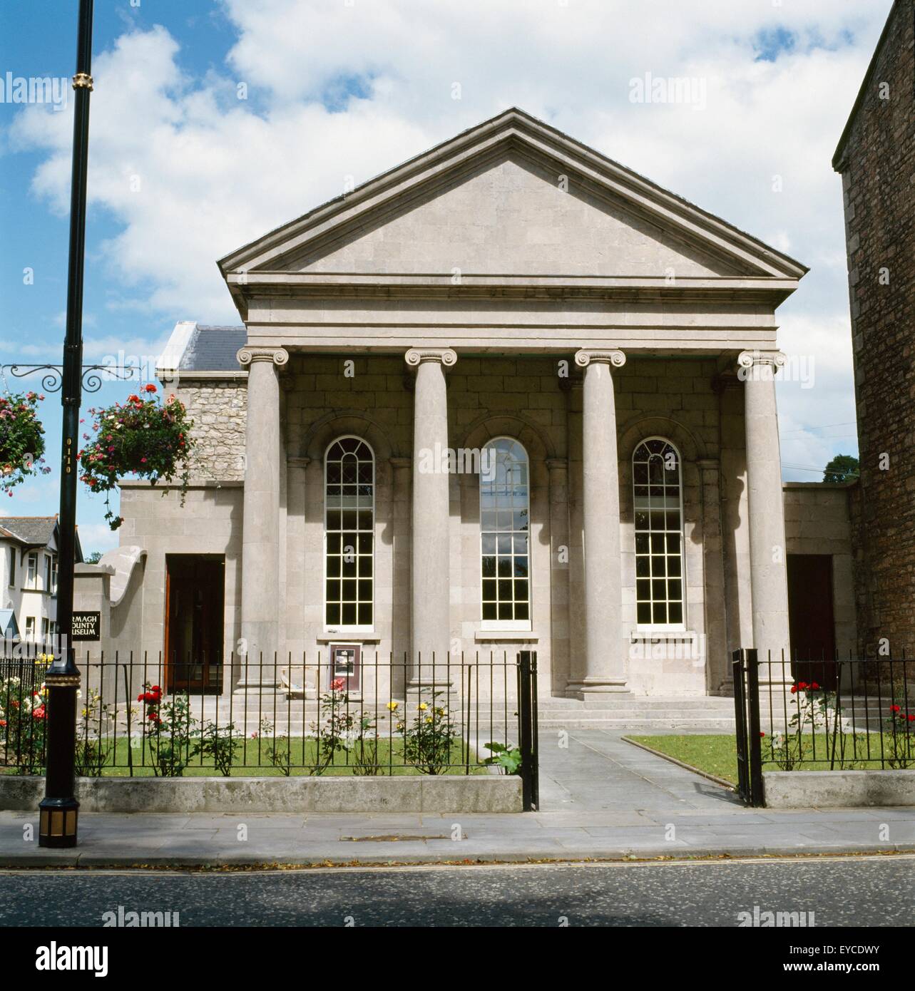 Armagh Museum,Co Armagh,Northern Ireland;Front View Of Museum Stock ...