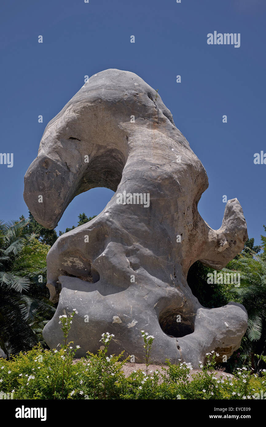 Unusual rock and stone formation. Natural geological odd shapes Stock ...