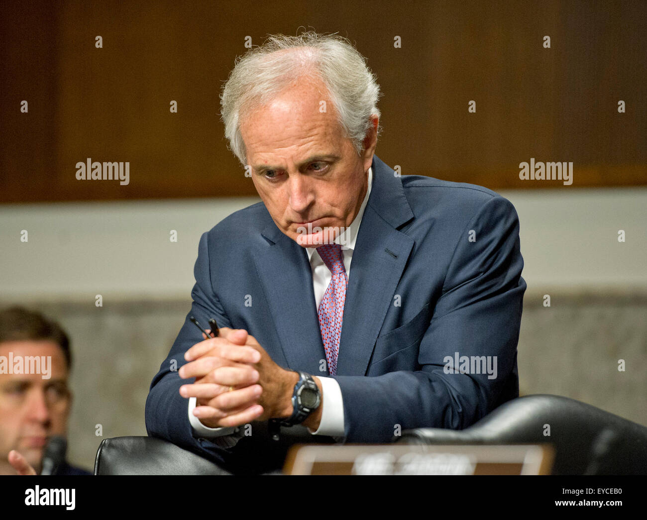 United States Senator Bob Corker (Republican of Tennessee), Chairman ...