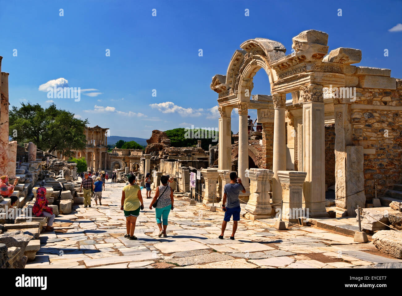 Hadrians temple hi-res stock photography and images - Alamy
