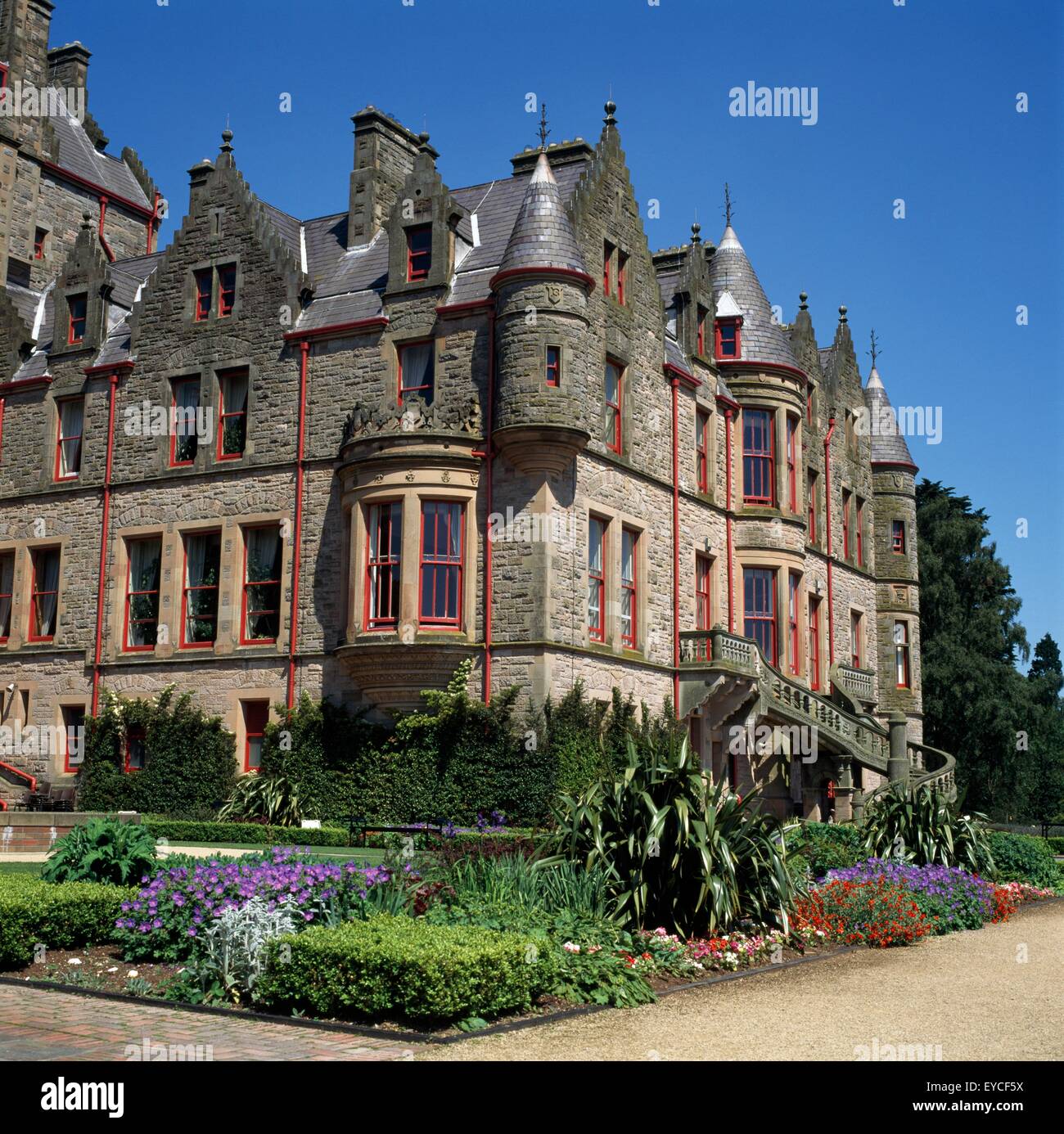 Belfast Castle, Cavehill Country Park, Belfast, County Antrim, Northern ...