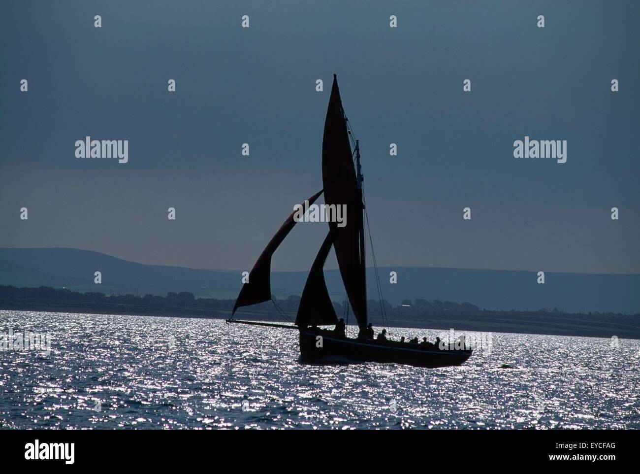 Traditional irish hooker boat hi-res stock photography and images - Alamy