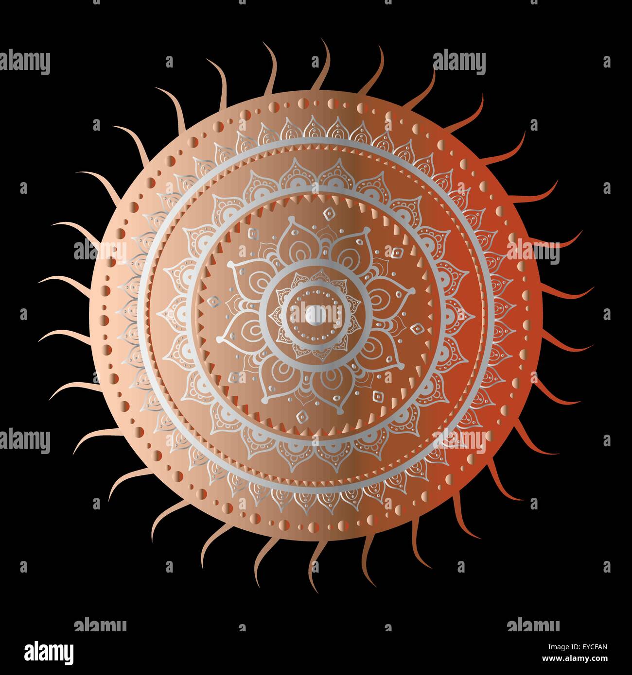 Sun. Vintage background Stock Vector Image & Art - Alamy