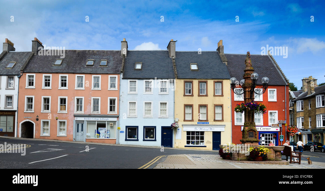 Market place jedburgh hi-res stock photography and images - Alamy
