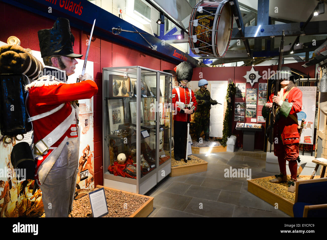 The Coldstream Museum with the section dedicated to the Coldstream ...