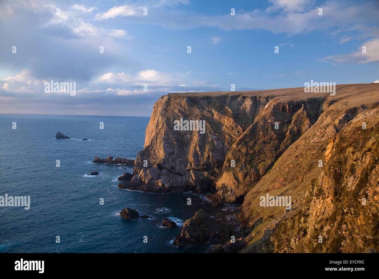 Cliffs Of Benwee Head, County Mayo, Ireland Stock Photo - Alamy