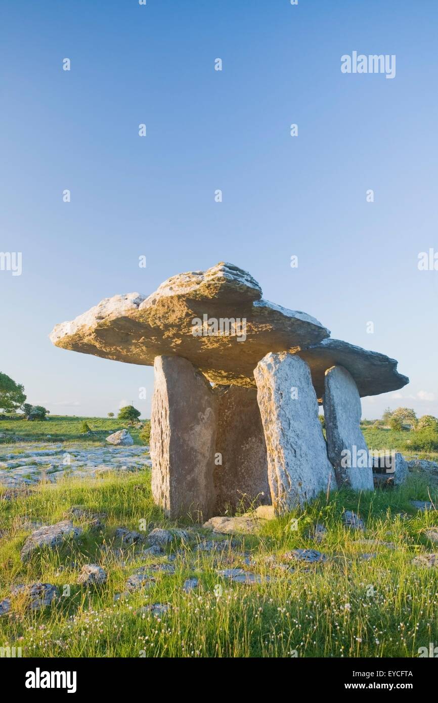 Poulnabrone Dolmen, County Clare, Ireland Stock Photo - Alamy
