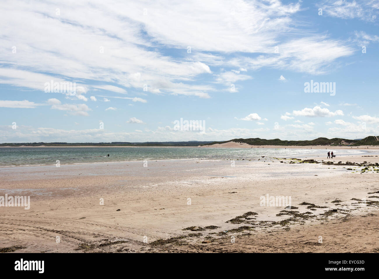 Beadnell bay beach hi-res stock photography and images - Alamy