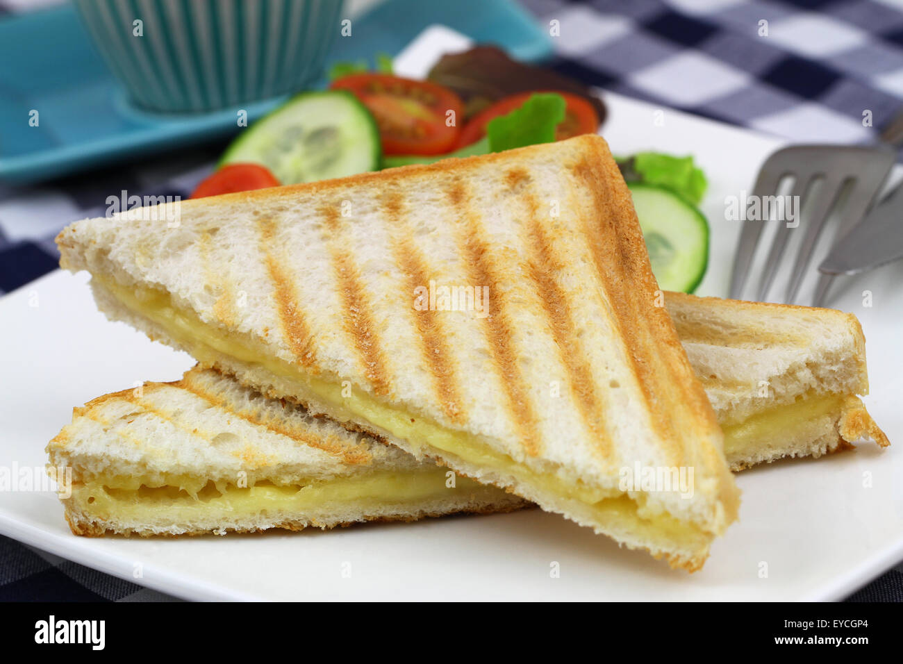Closeup cheese toast hi-res stock photography and images - Alamy
