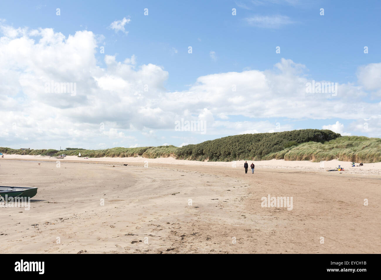 Beadnell Bay, Northumberland Stock Photo - Alamy