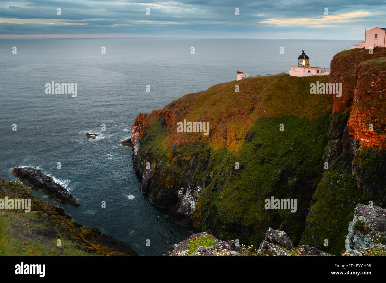 St abbs head lighthouse scotland hi-res stock photography and images - Alamy
