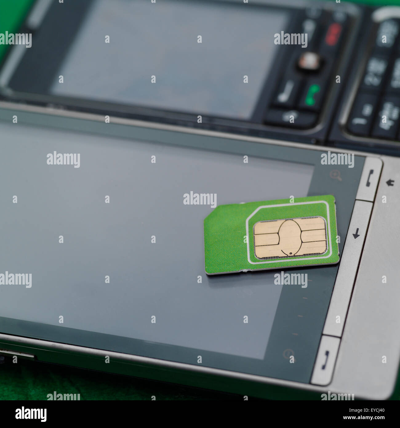 SIM Card Macro Stock Photo - Alamy