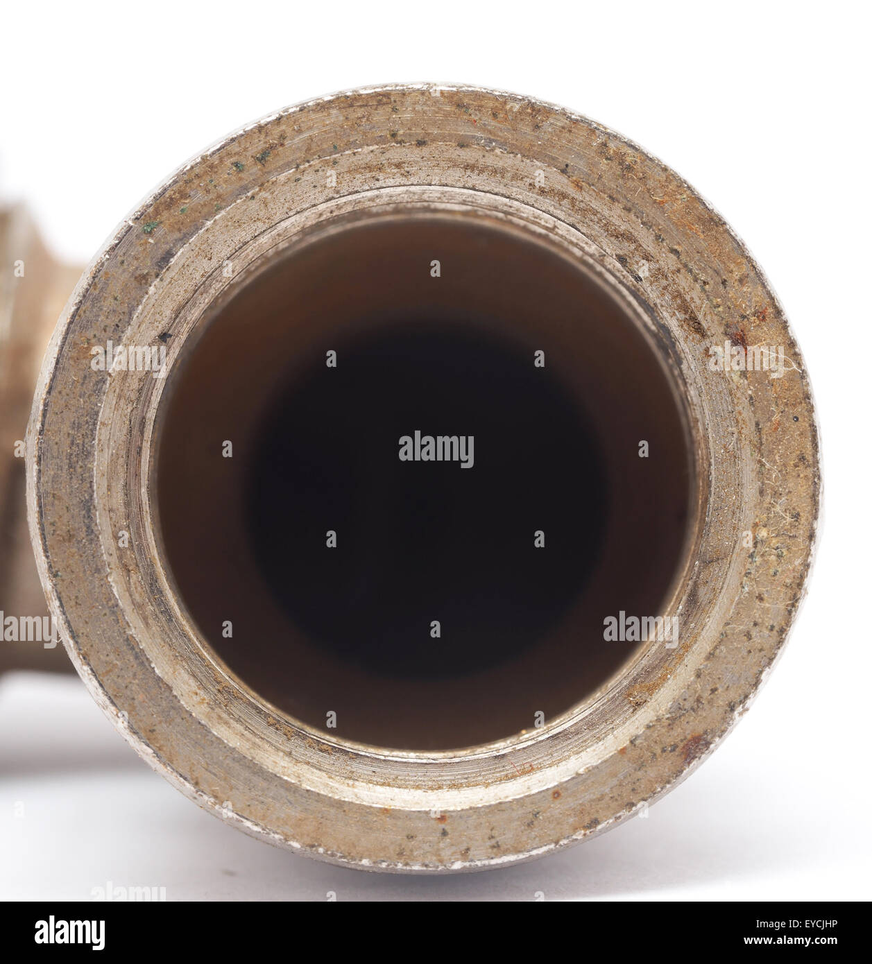 Connect a water pipe on a white background Stock Photo - Alamy