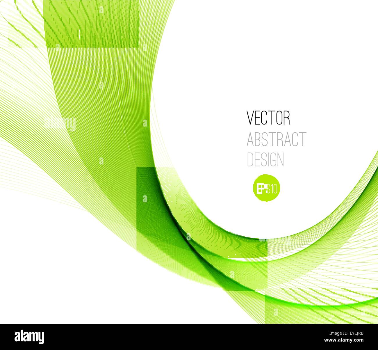 Smooth wave stream line abstract header layout. Vector illustration ...