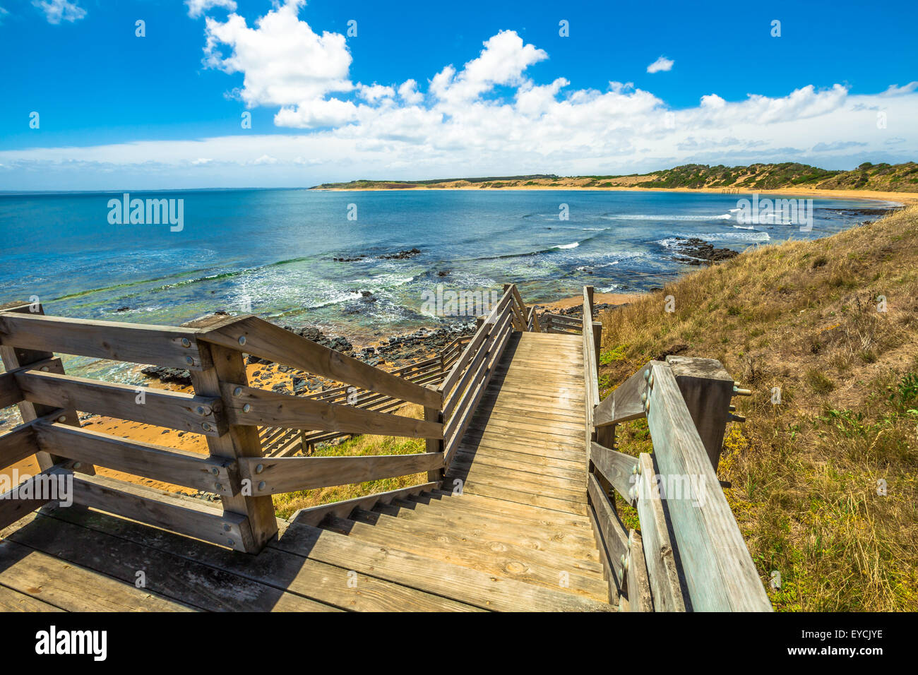 Flynns Beach Victoria Stock Photo - Alamy