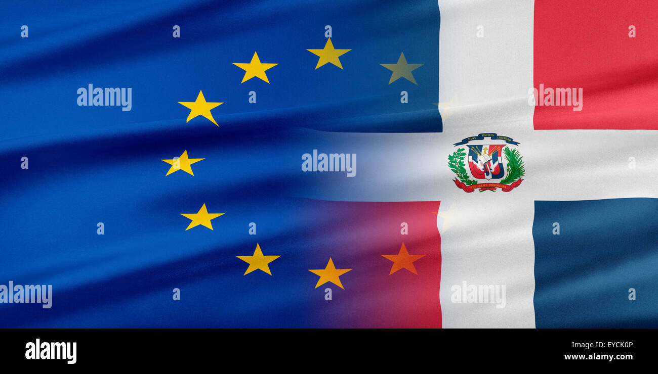 Flag dominican republic banner hi-res stock photography and images - Alamy