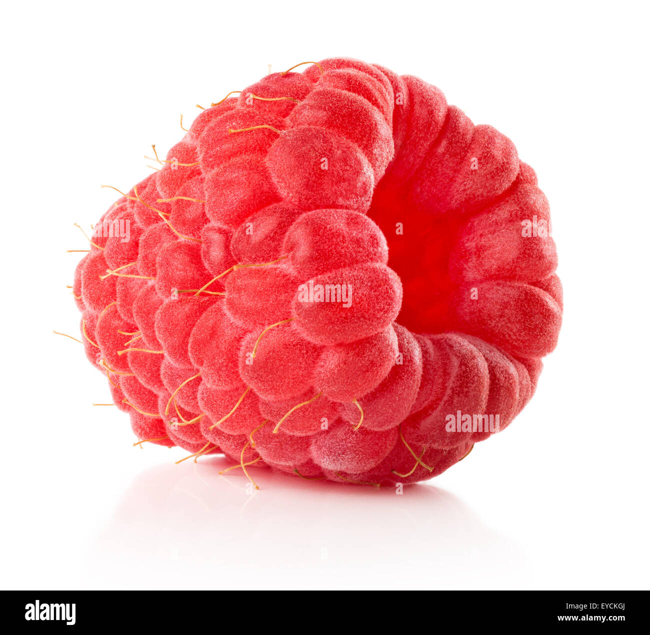 raspberry isolated on the white background Stock Photo - Alamy