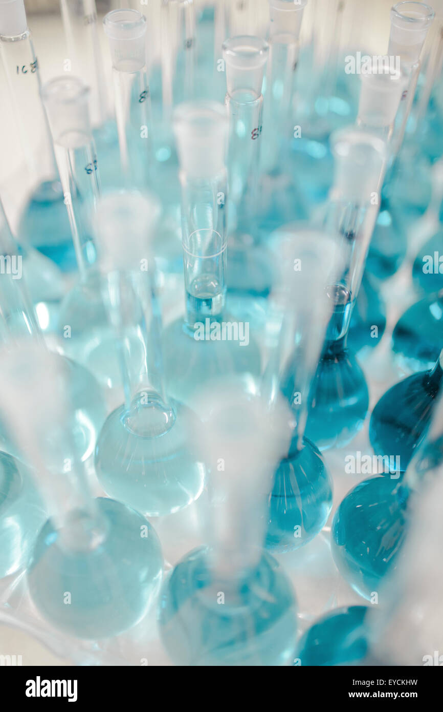 Samples in lab Stock Photo - Alamy