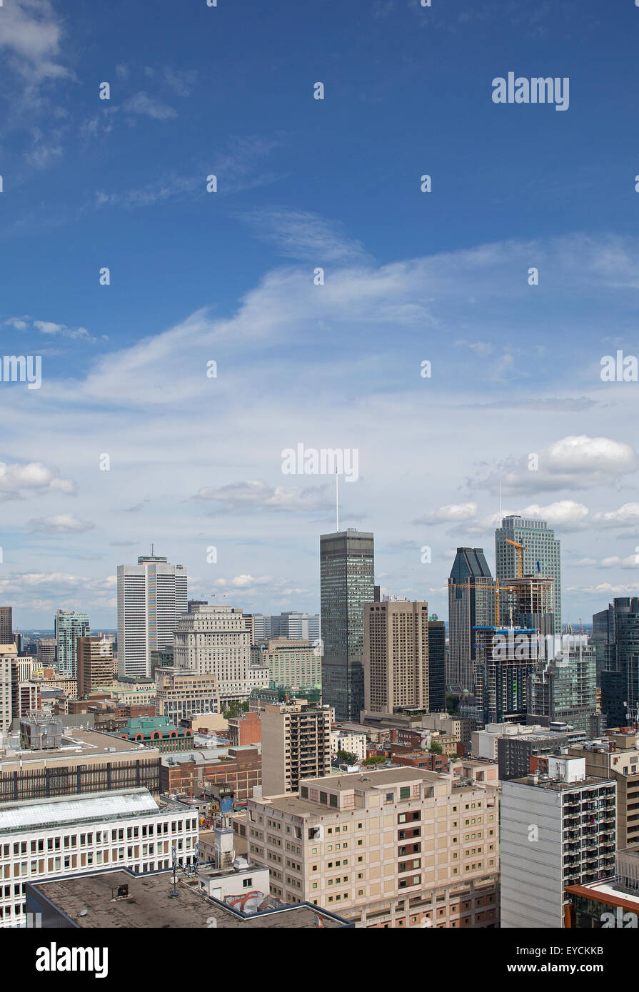 Montreal skyline morning hi-res stock photography and images - Alamy