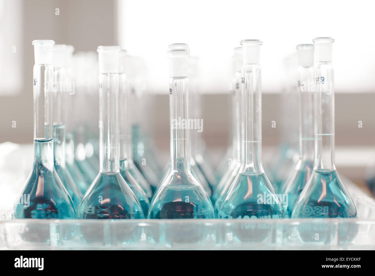 Samples in lab Stock Photo - Alamy