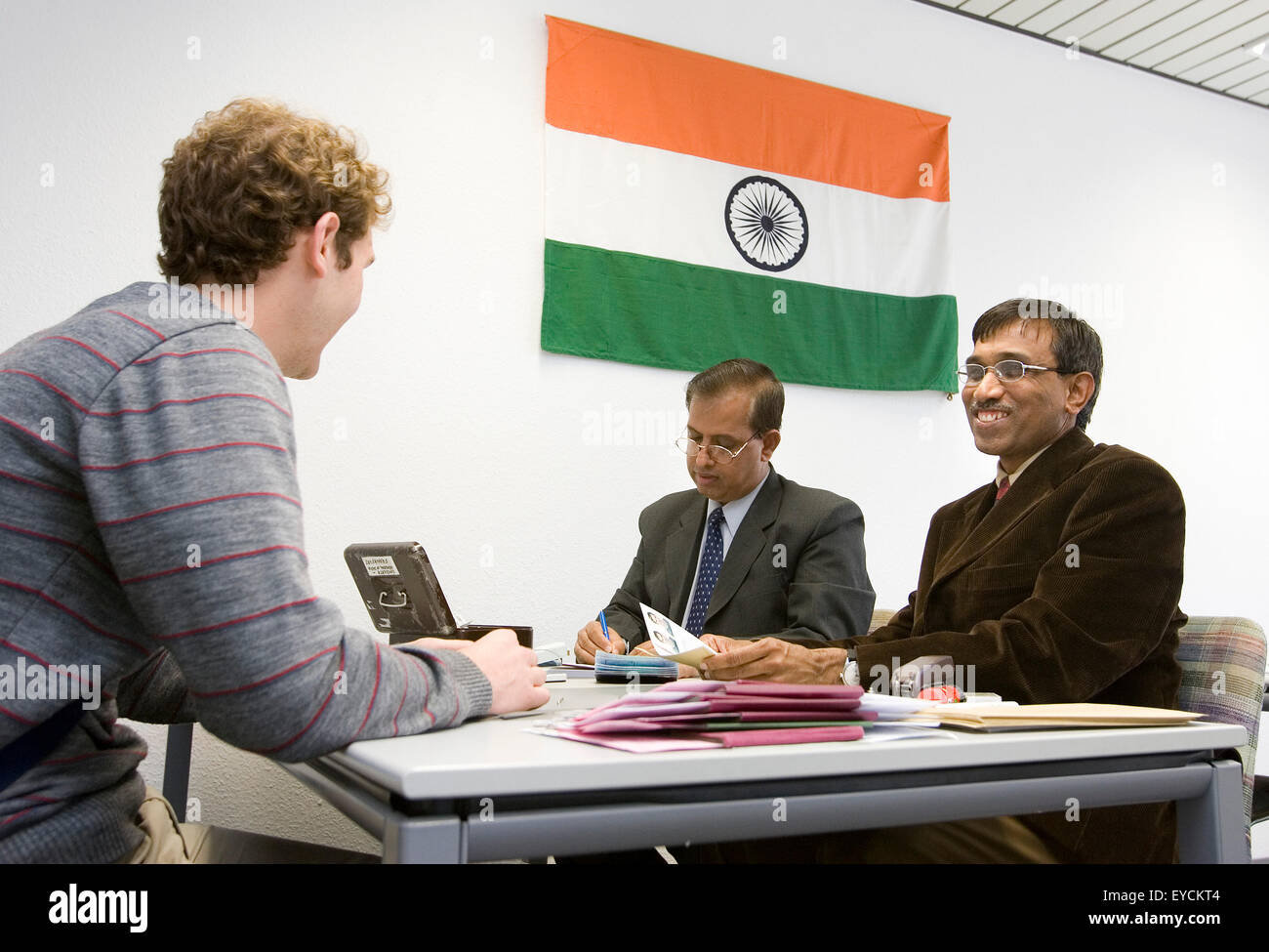 Visa Application Centre Stock Photo - Alamy