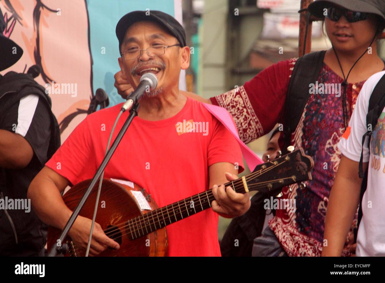 Quezon City, Philippines. 27th July, 2015. Singer and composer, Garry ...