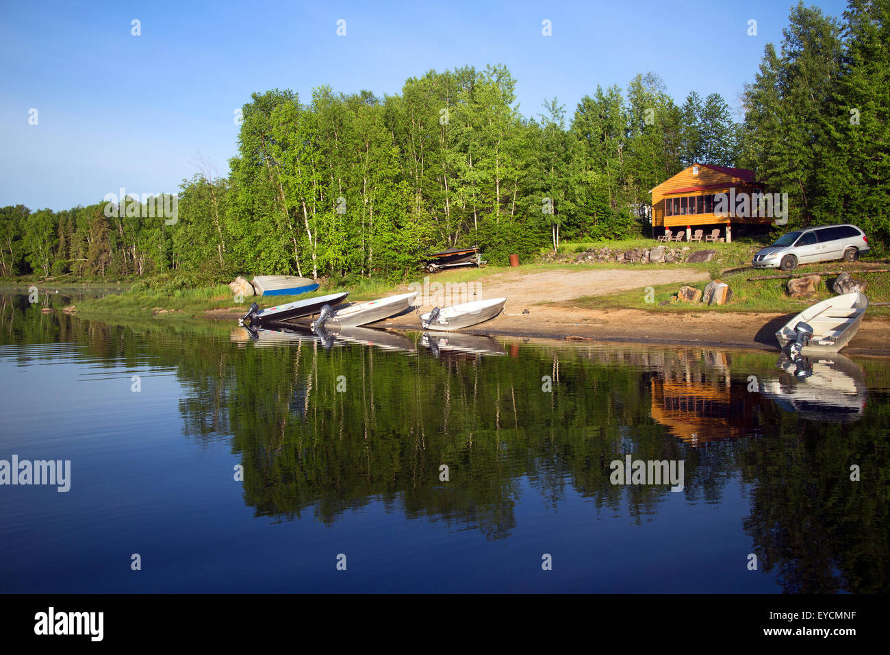 Remote fishing cabin hi-res stock photography and images - Alamy