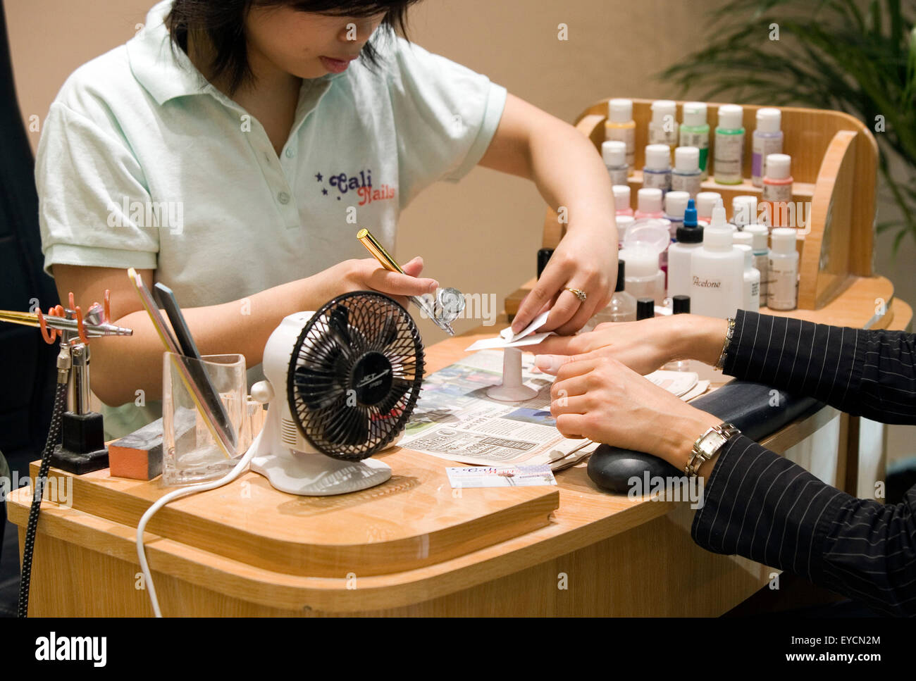 Nail modeling hi-res stock photography and images - Alamy