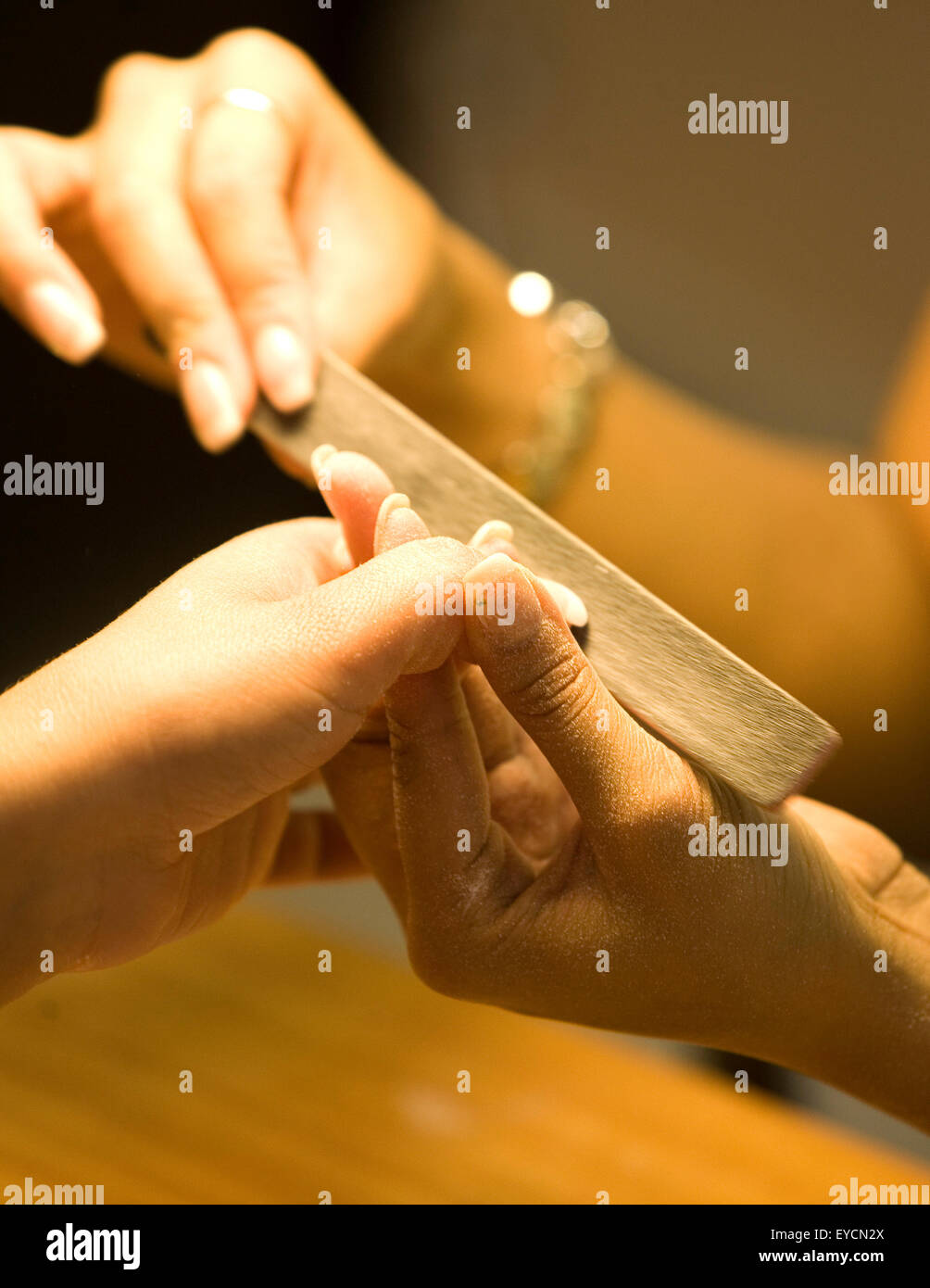 Nail modeling hi-res stock photography and images - Alamy