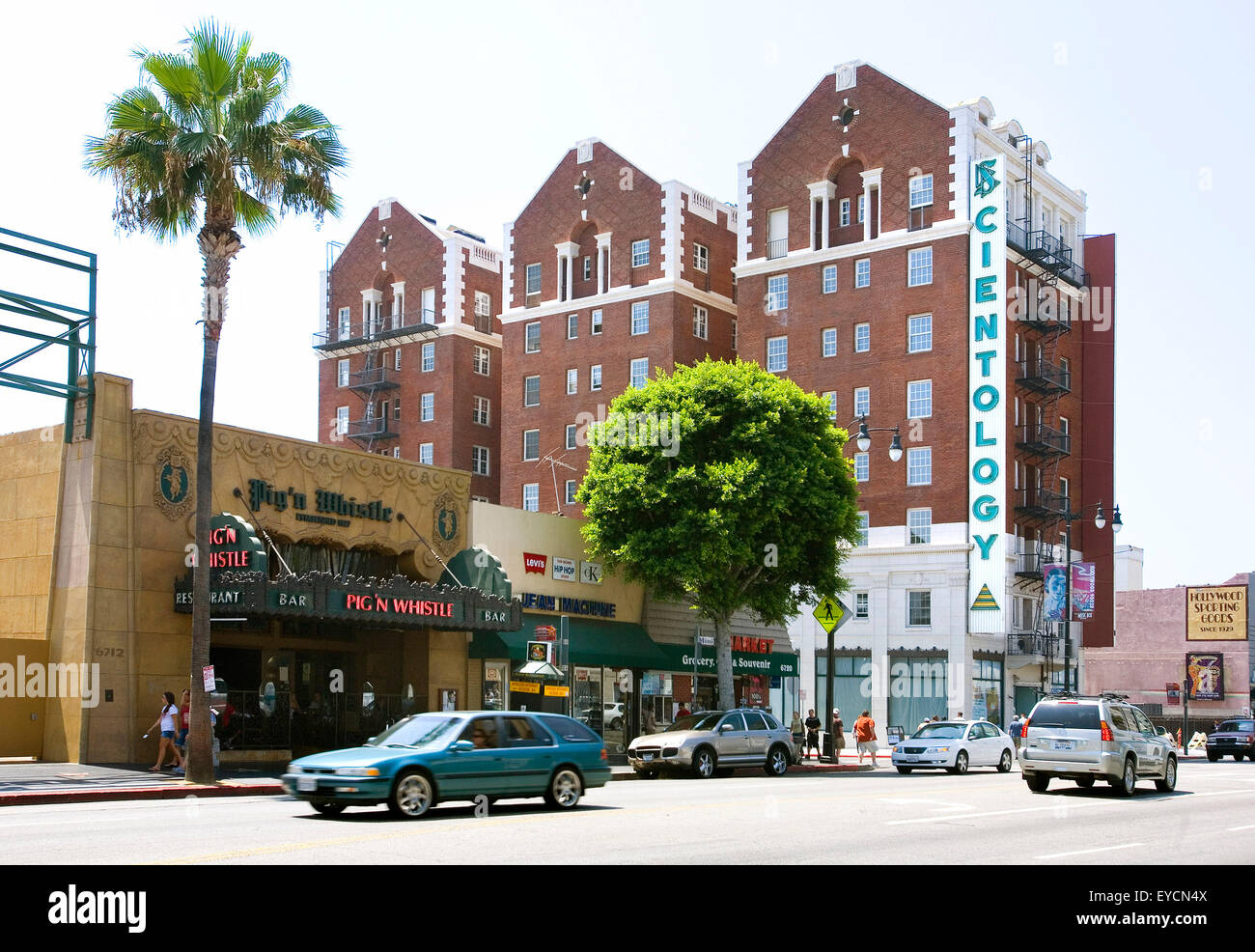 Church of scientology sign los angeles hi-res stock photography and ...