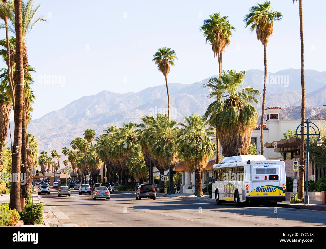 Highways and palms hi-res stock photography and images - Alamy