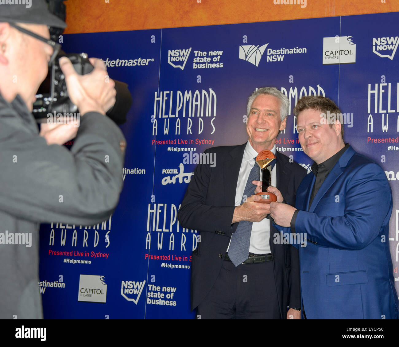Sydney, Australia. 27th July, 2015. Julian Donaldson and Jonathan ...