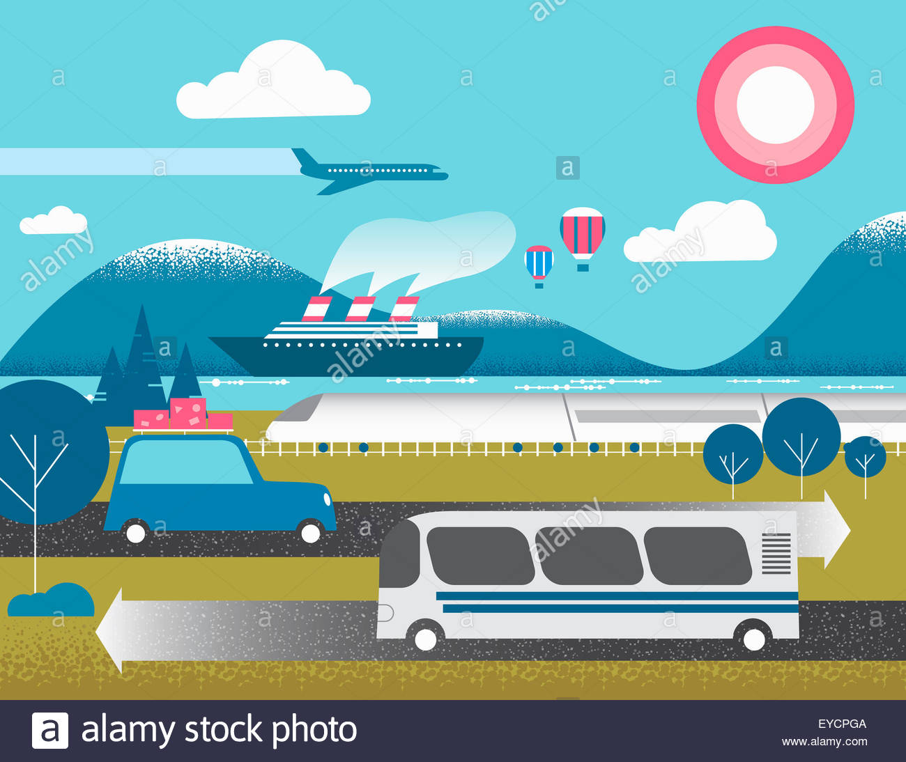 Different Modes Of Transportation Stock Photos & Different Modes Of ... Different Modes Of Transportation Stock Photos & Different Modes Of ...