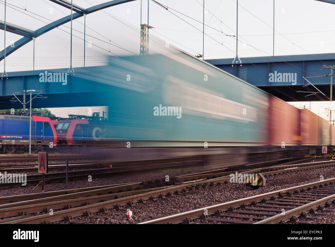Freight traffic railroad hi-res stock photography and images - Alamy
