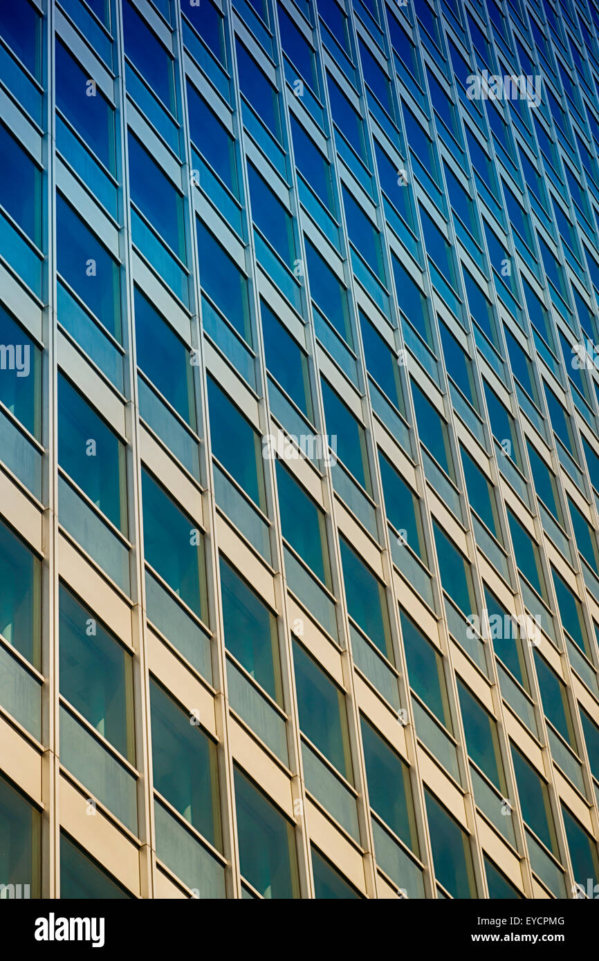 Germany, North Rhine-Westphalia, Duesseldorf, Facade of former ...