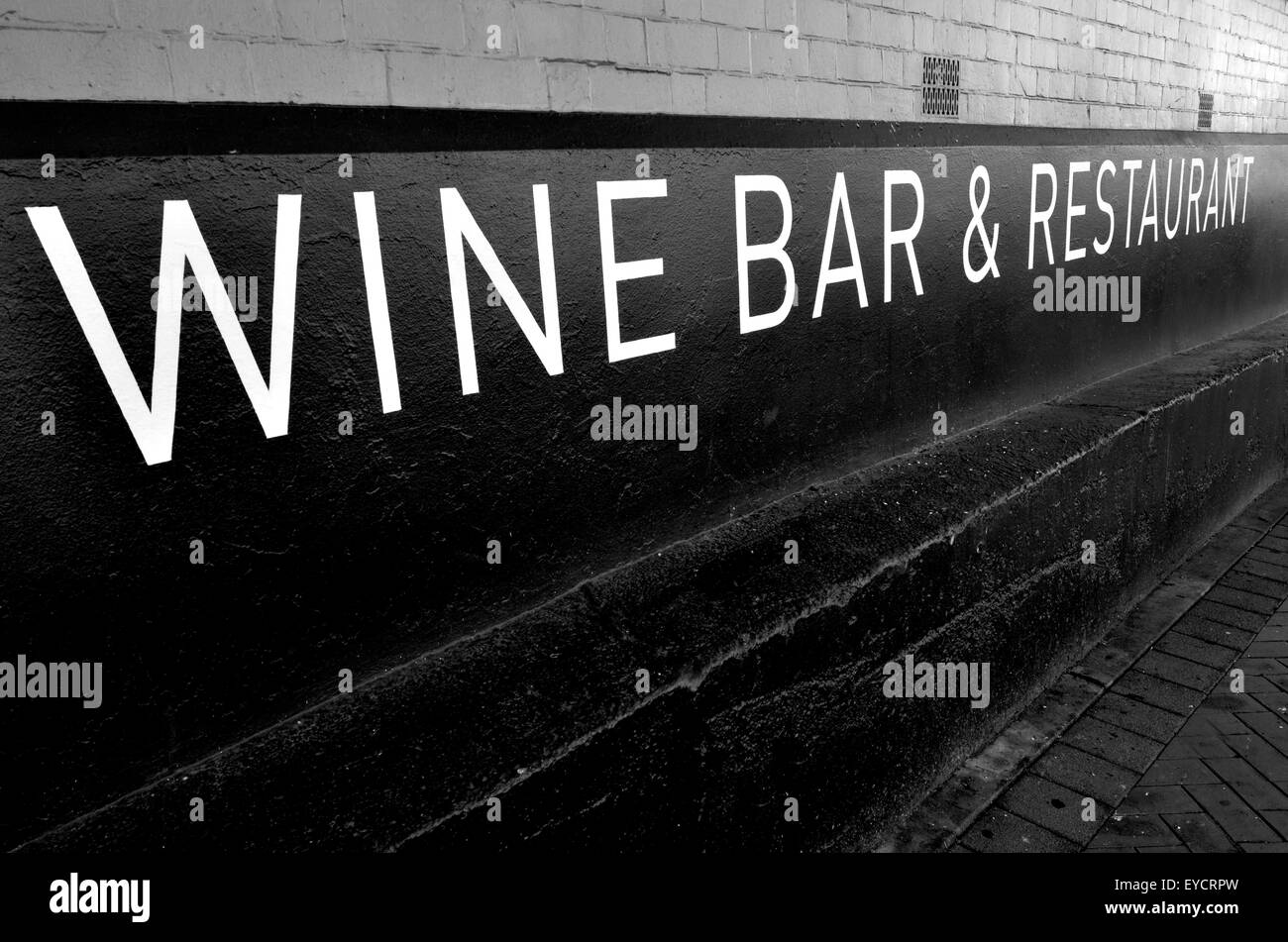 Restaurant Sign Exterior Facade Dine High Resolution Stock Photography ...