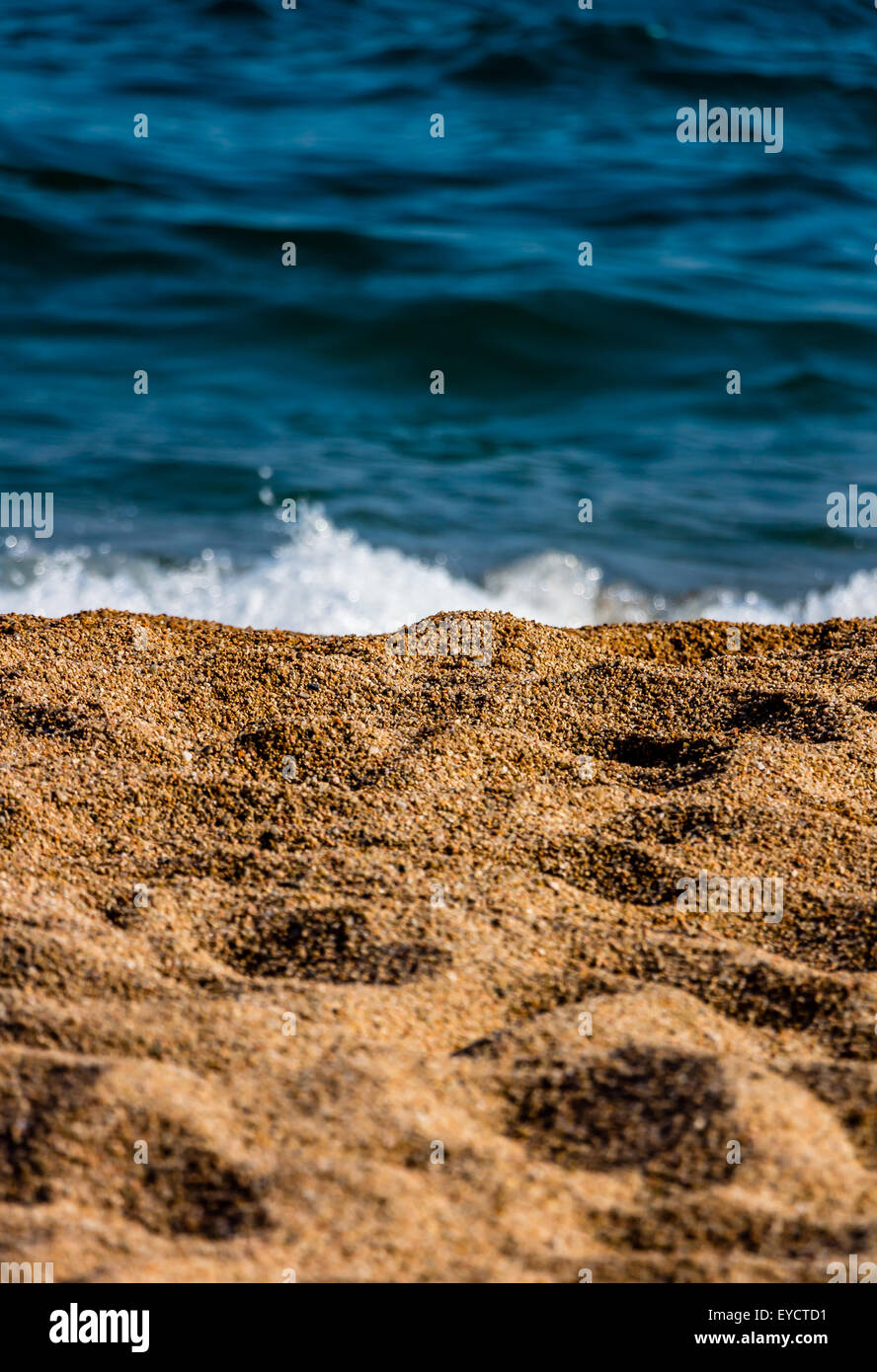 Background of sand and sea Stock Photo - Alamy